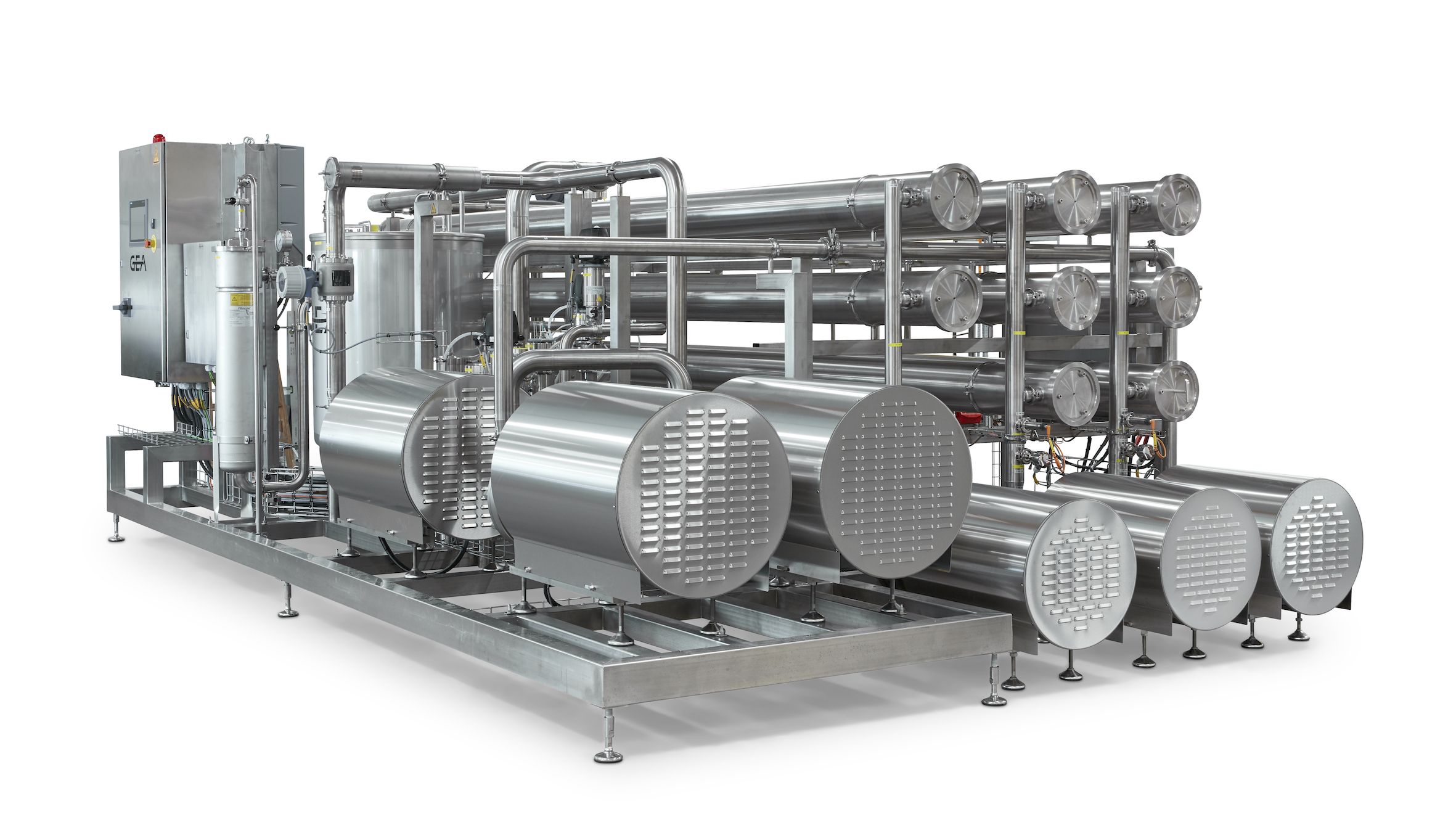 GEA halves water and power consumption for CIP in membrane filtration in the food industry ...