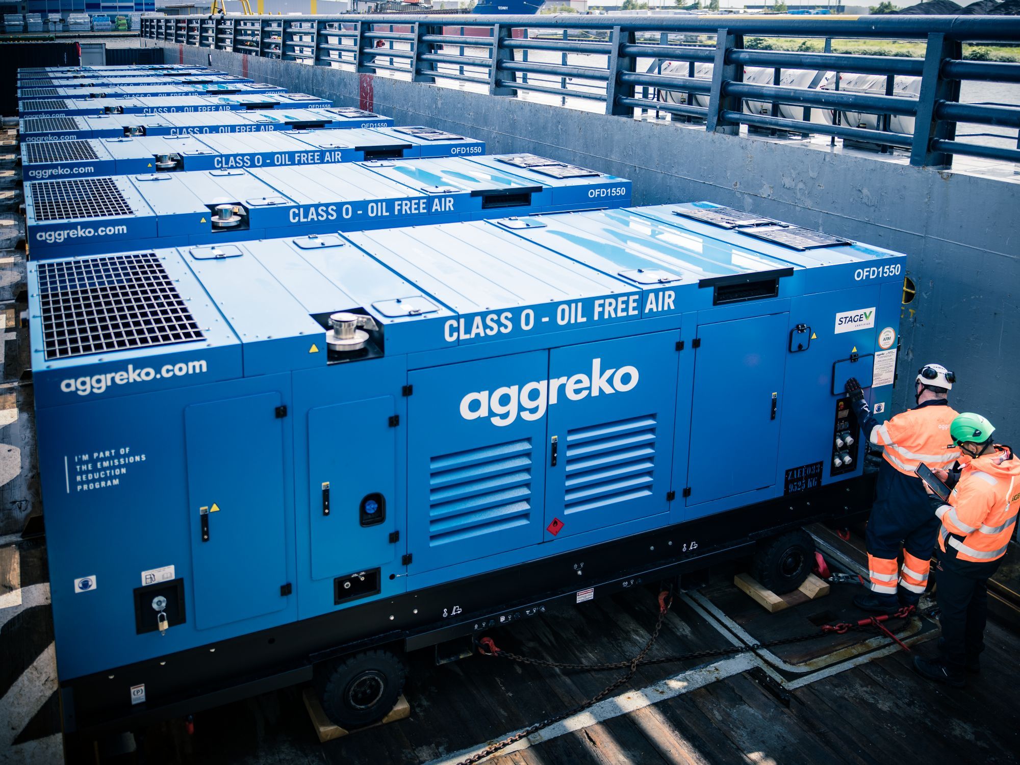 Bespoke 100% oil-free air compressor package delivered to support ...